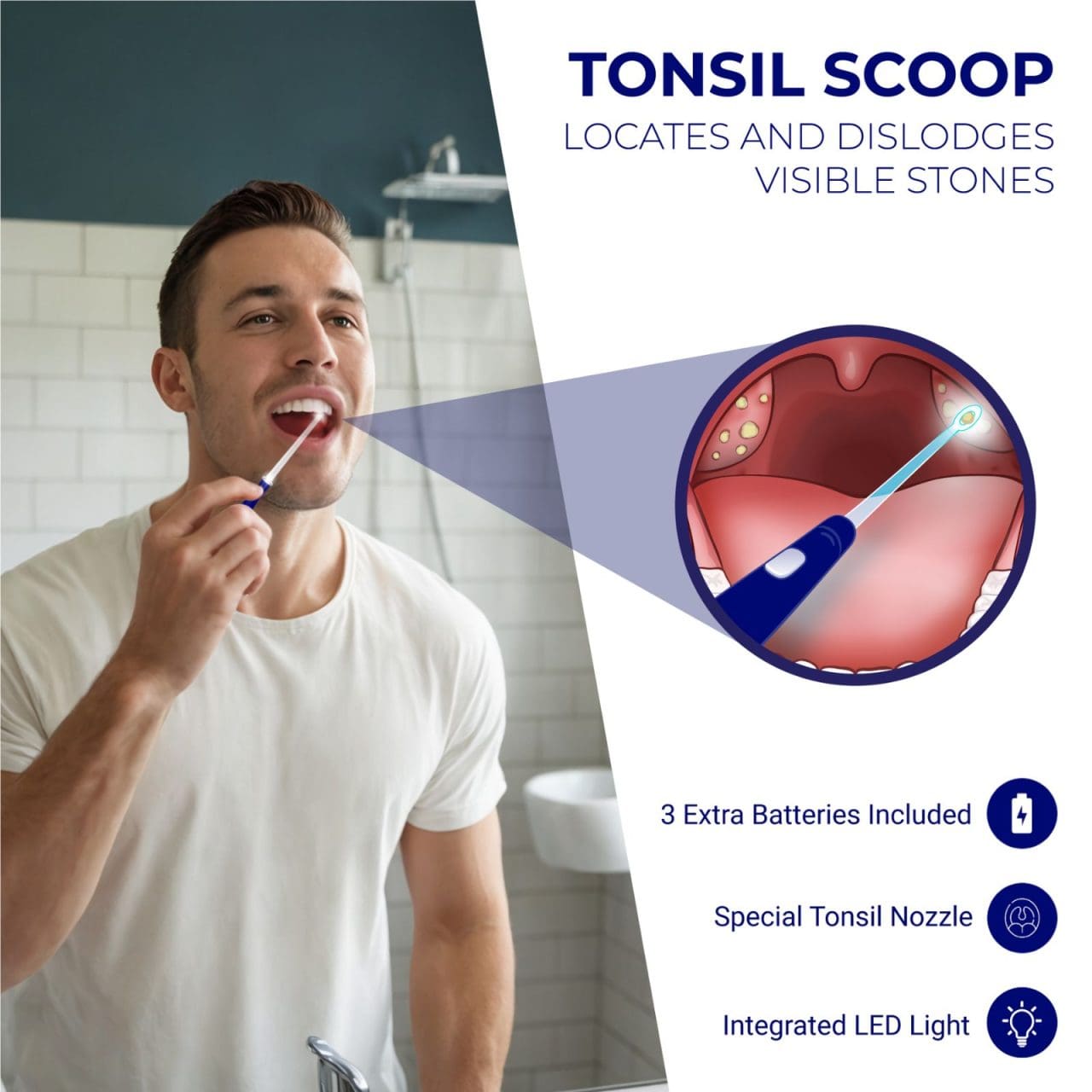 Tonsil Stone Vacuum | ORAVIX