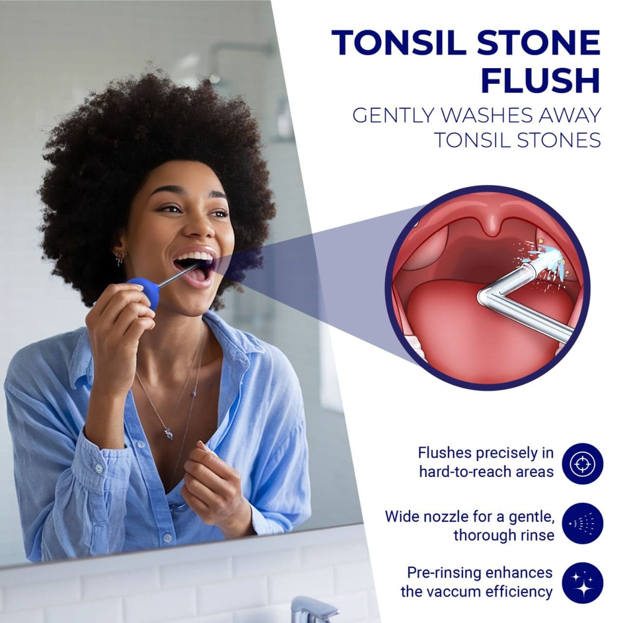 Tonsil Stone Vacuum | ORAVIX